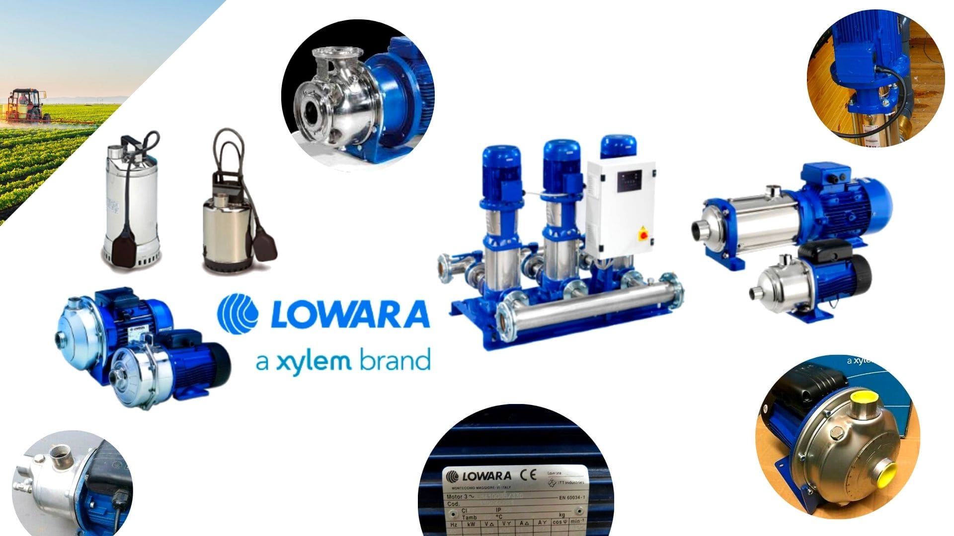 ปั๊มน้ำหอยโข่ง LOWARA