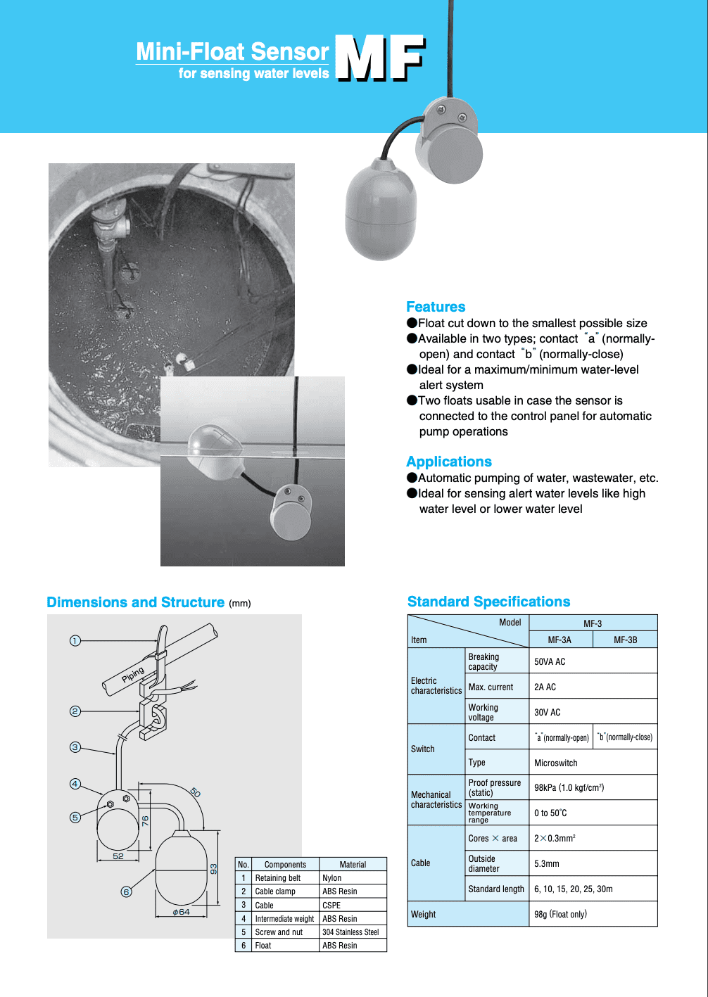 TSURUMI รุ่น MF-3A